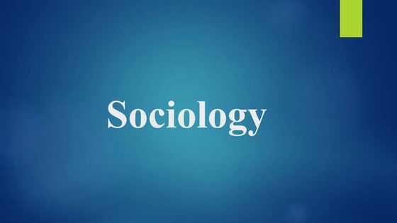 Lec 3. founding fathers of sociology, part 1 | PPTX | Science