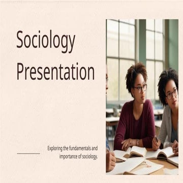 Sociology-Presentation.pptx.social study | PPT