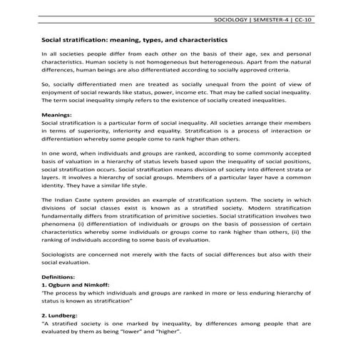 Sociology_CC-10_Sem-IV_Social_Stratification.pdf