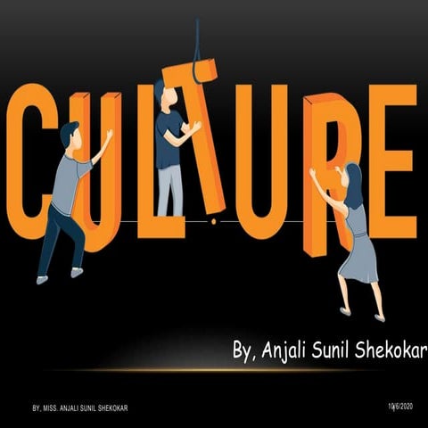 Sociology: culture | PPTX