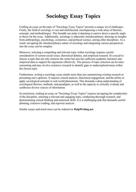 Sociology Essay Topic.pdf
