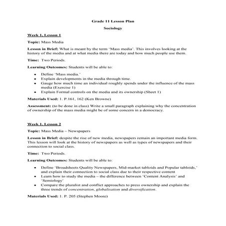 SociologyExchange.co.uk Shared Resource | DOCX