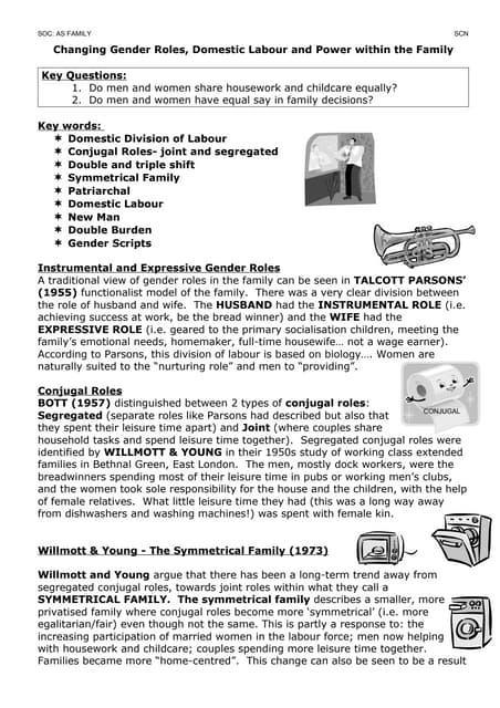 Division of Labour. Sociology Powerpoint | PPTX | Marriage and Civil ...