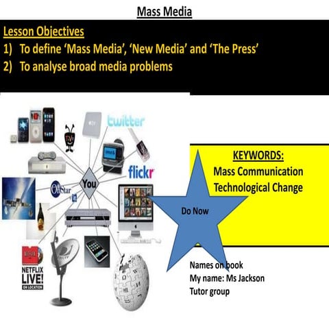 Mass media | PPTX
