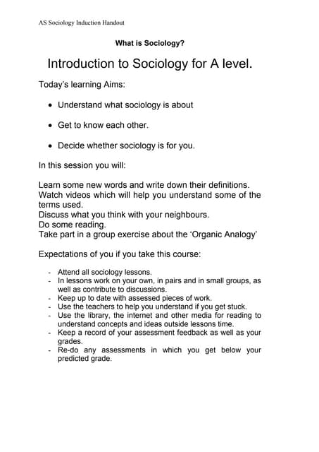 Introduction to FUNCTIONALISM | PPT