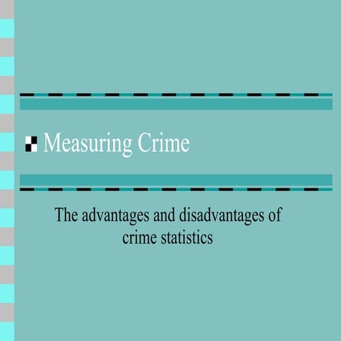 Indonesia Crime Statistics | PPTX