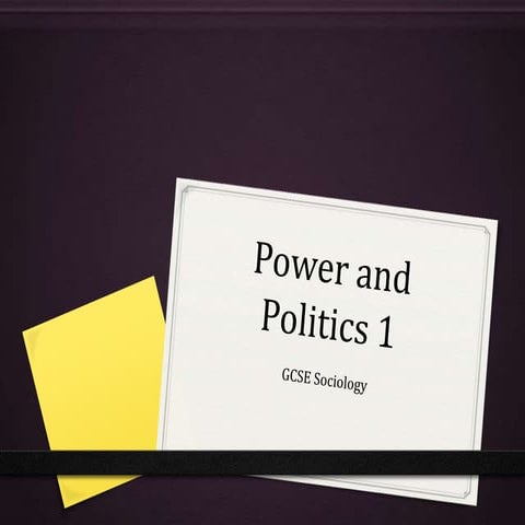 Power and authority | PPTX