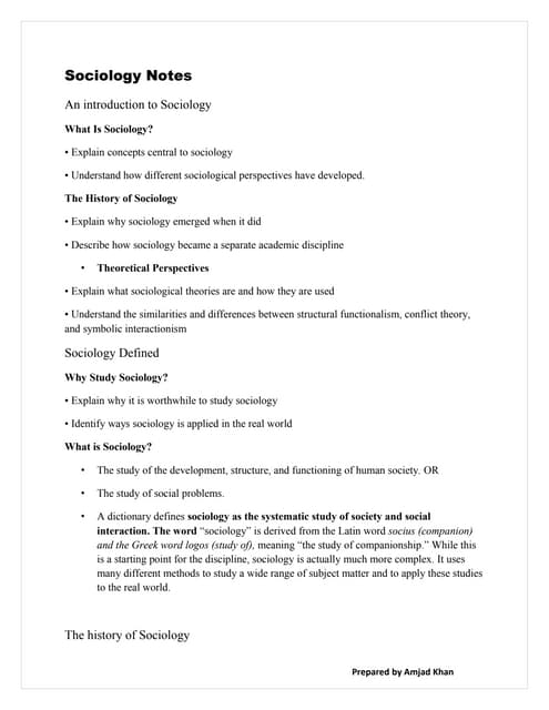 Lec 3. founding fathers of sociology, part 1 | PPTX | Science