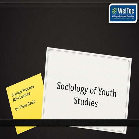Sociology of youth 2 | PPTX | Education
