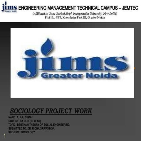 SOCIOLOGY PROJECT BY A. RAJ SINGH (1).ppt
