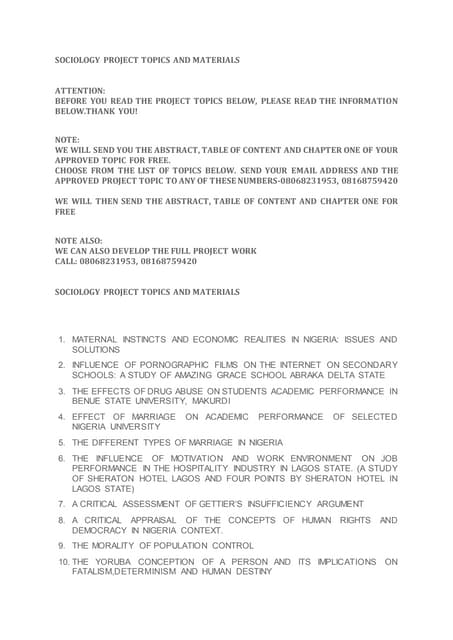 Library science project topics and materials | DOCX | Internet | Computing