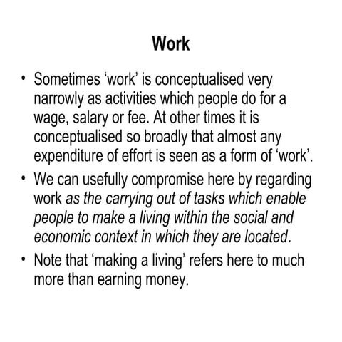 Sociology work and industry 5th edition slides | PPT