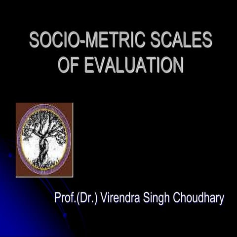 Sociometry for Evaluation in nursing research | PPT