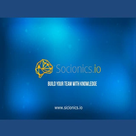 Socionics.io presentation | PDF