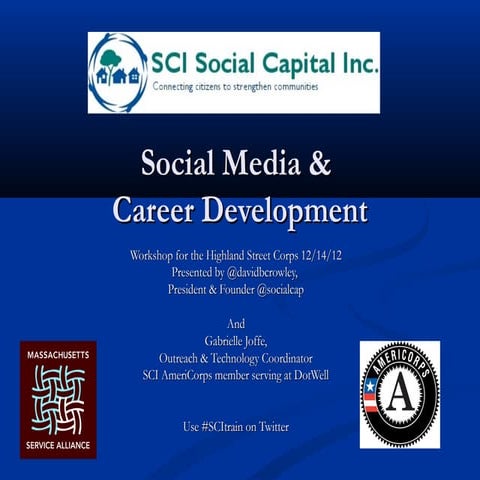 Soc media for prof dev | PPT