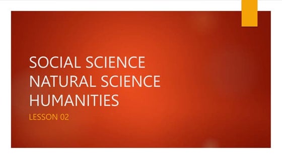 Nature, Scope and importance of Social Science.pdf