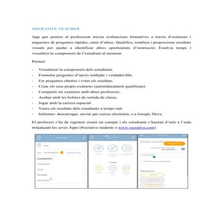 Socrative teacher | PDF