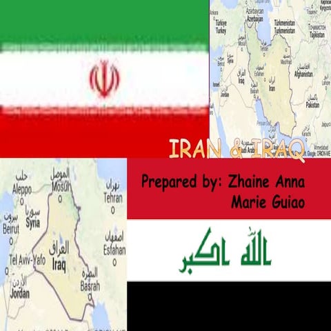 Iran and Iraq | PPT