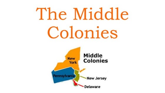 The Middle Colonies | PPT