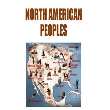 Soc studies #3 north american peoples | PPT
