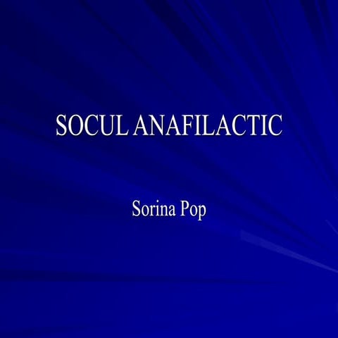 Socul+anafilactic (1) | PPT
