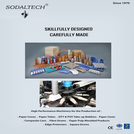 Fully Automatic Paper Cone Making Machine with Online Drier | PDF