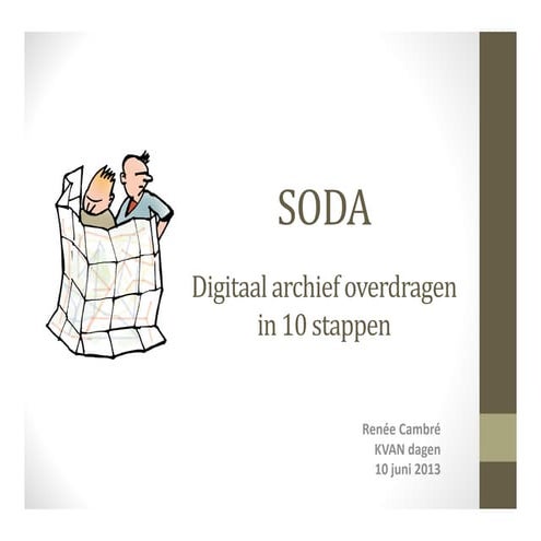 SODA: Overdracht van digitaal archief in 10 stappen | PDF