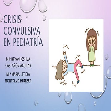 Convulsiones en pediatría. | PPTX