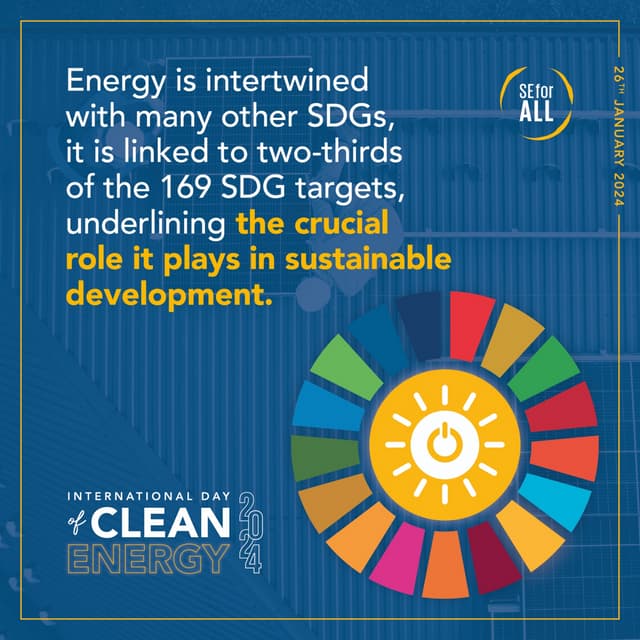 SDG7 - Ensure access to affordable, reliable, sustainable, and modern ...