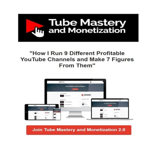 Tube mastery and monetization | PPTX