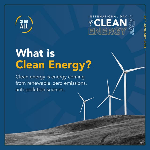What is clean energy? | PDF