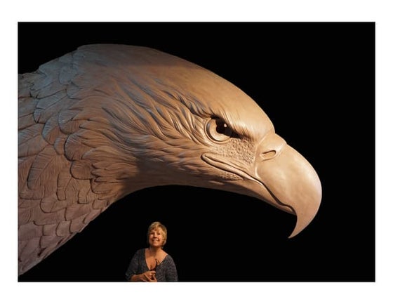 55 foot bronze eagle monument | PPT