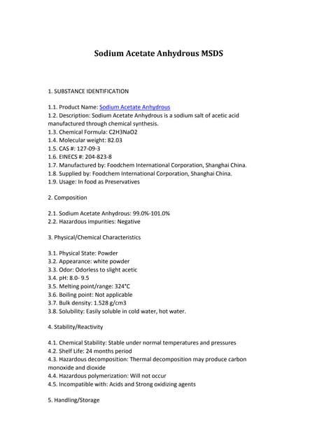 Hydrolyzed vegetable protein msds | PDF