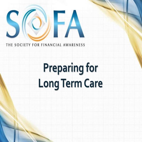 Preparing For Long Term Care | PPT | Free Download