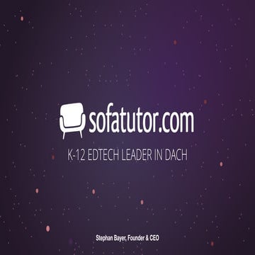 Sofatutor - NOAH19 Berlin | PPT