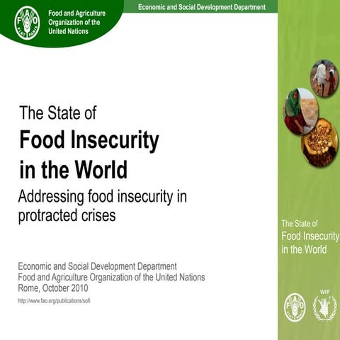 The State of Food Insecurity in the World 2010 | PPT