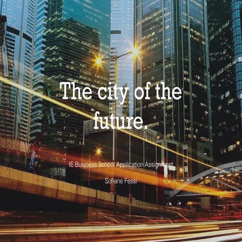 The city of the future | PDF