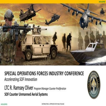 SOFIC_2019_PEO_Warrior_CUAS ramsey oliver SOF | PDF