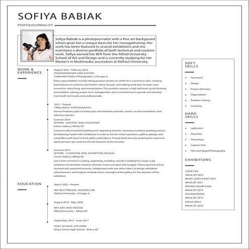 Alexandra Naumova Photographer | PDF