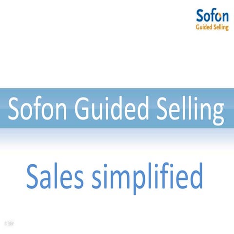 Sofon Quick Intro | PPT