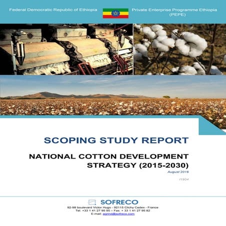 Sofreco final scoping study - 9 september 2016 (2) | PDF
