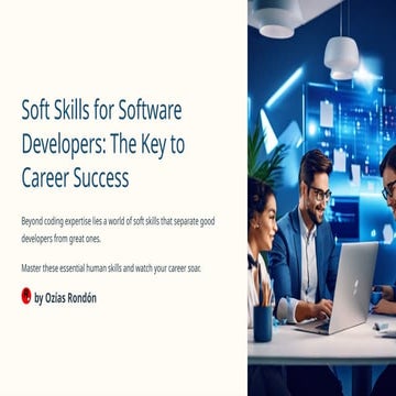 Soft-Skills-for-Software-Developers-The-Key-to-Career-Success | PPT