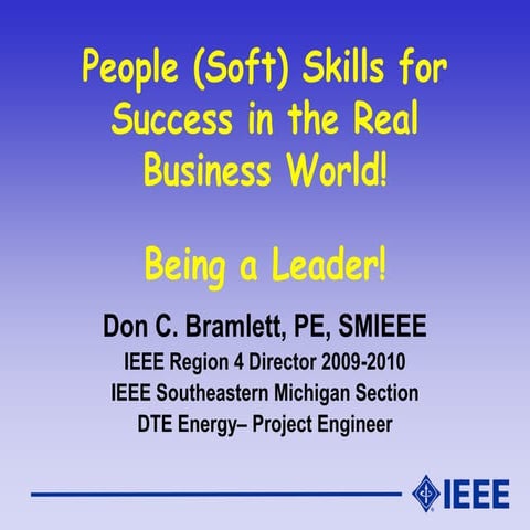 People Skills for Success in the Real Business World.ppt