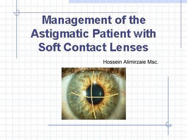 Hard Contact Lenses | PPT