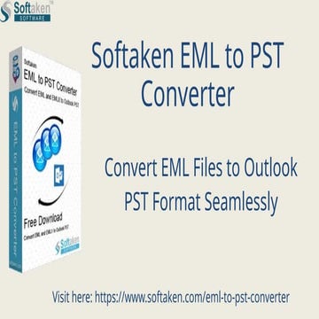 Reliable EML to PST Conversion for Outlook | PPT