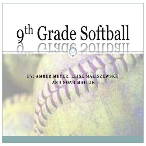 Softball | PPTX