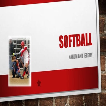 Softball | PPT