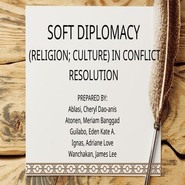 Soft Diplomacy Power point presentation.pptx