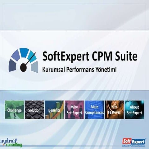 Softexpert CPM Kurumsal Performans Yönetimi | PPTX