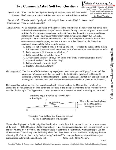 Easy Laser Shaft Alignment Worksheet | PDF